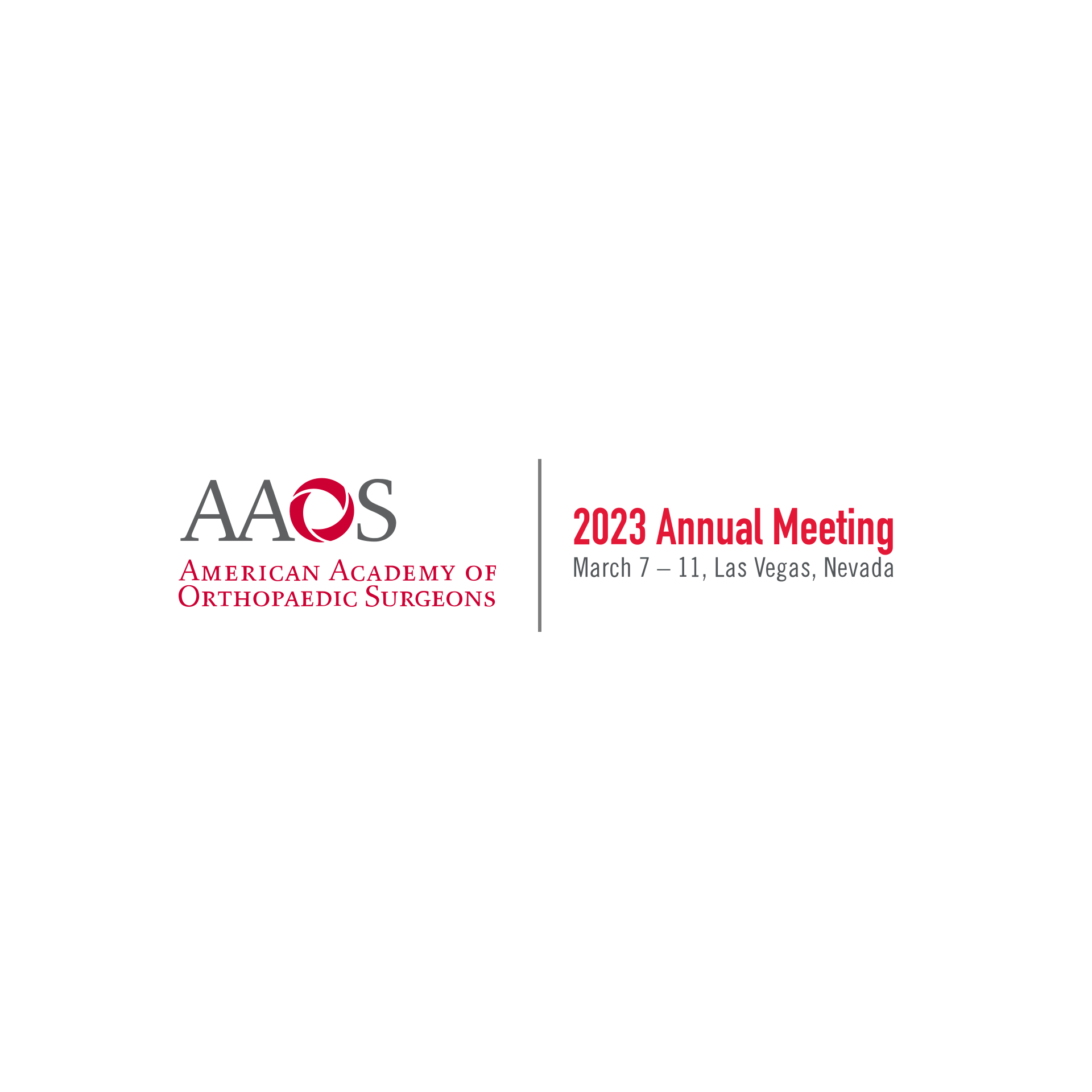 AAOS 2023 - APS Materials